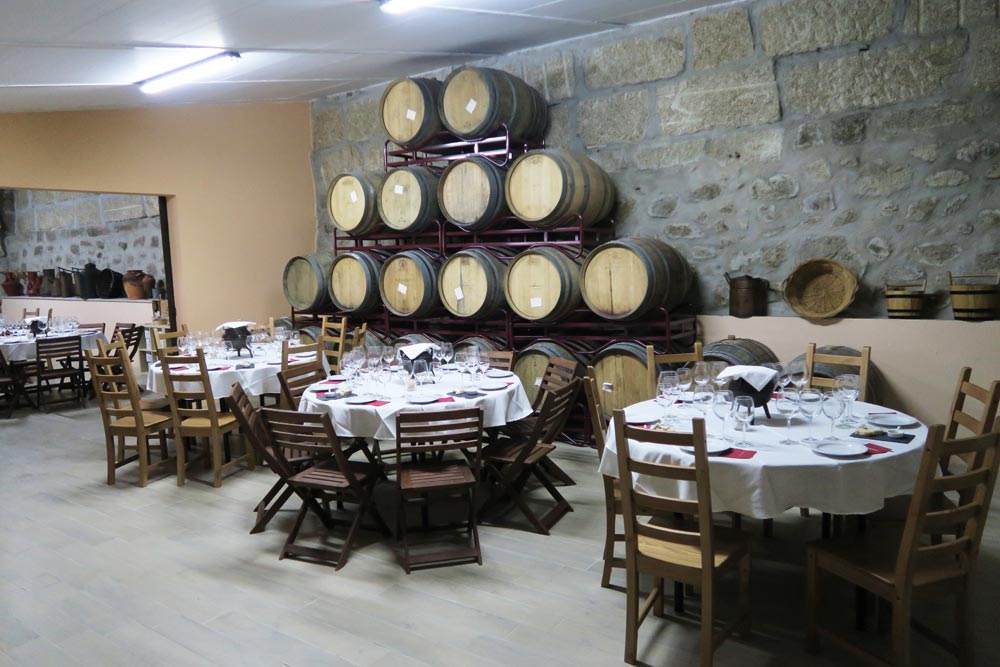 Adega da Vinha com casa cheia - Quinta do Palame